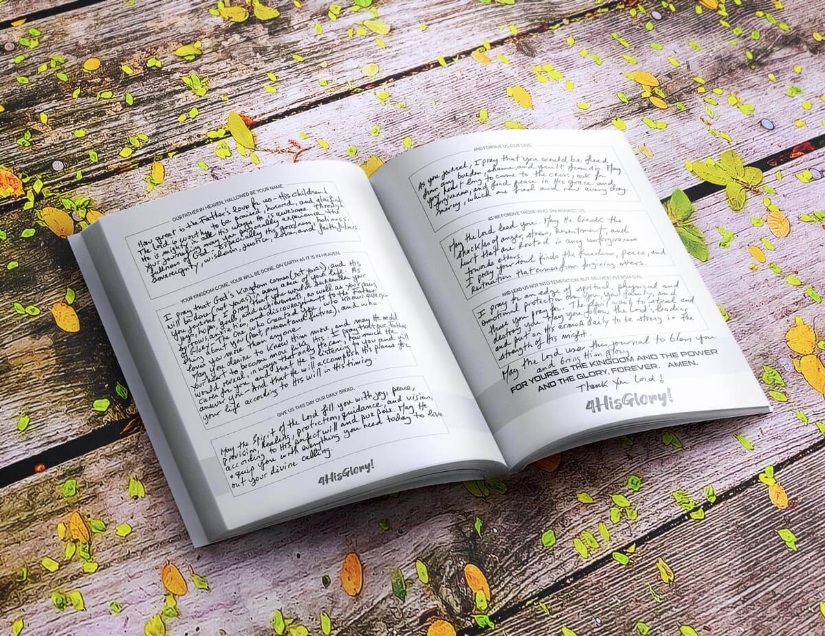4HisGlory! - The Lord's Prayer Journal